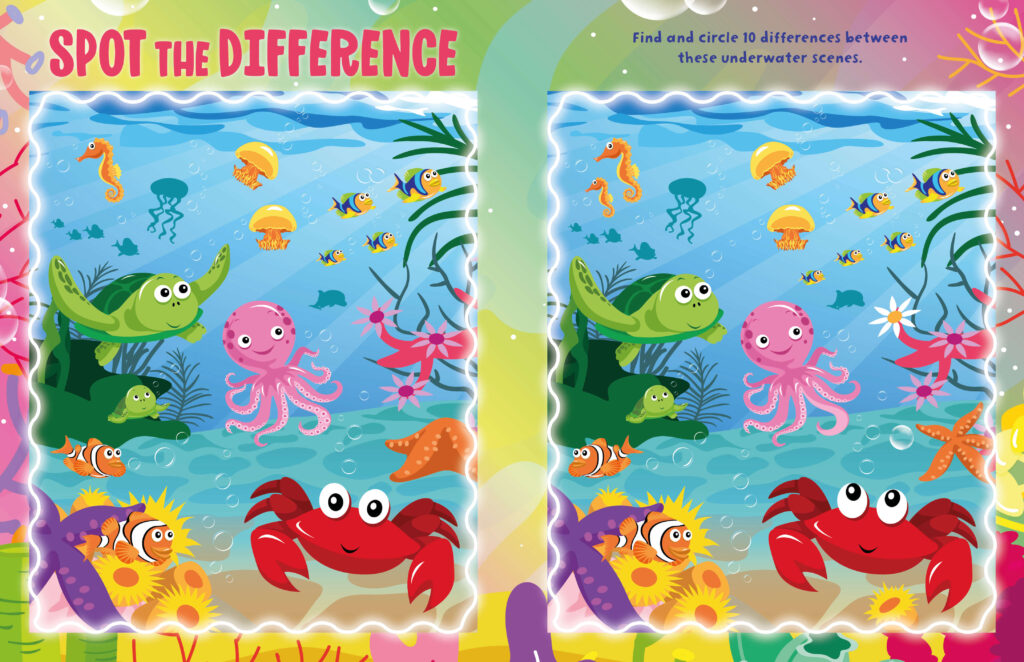 Ocean Animals: Discover Write & Wipe Activity Book | Kidsbooks Publishing