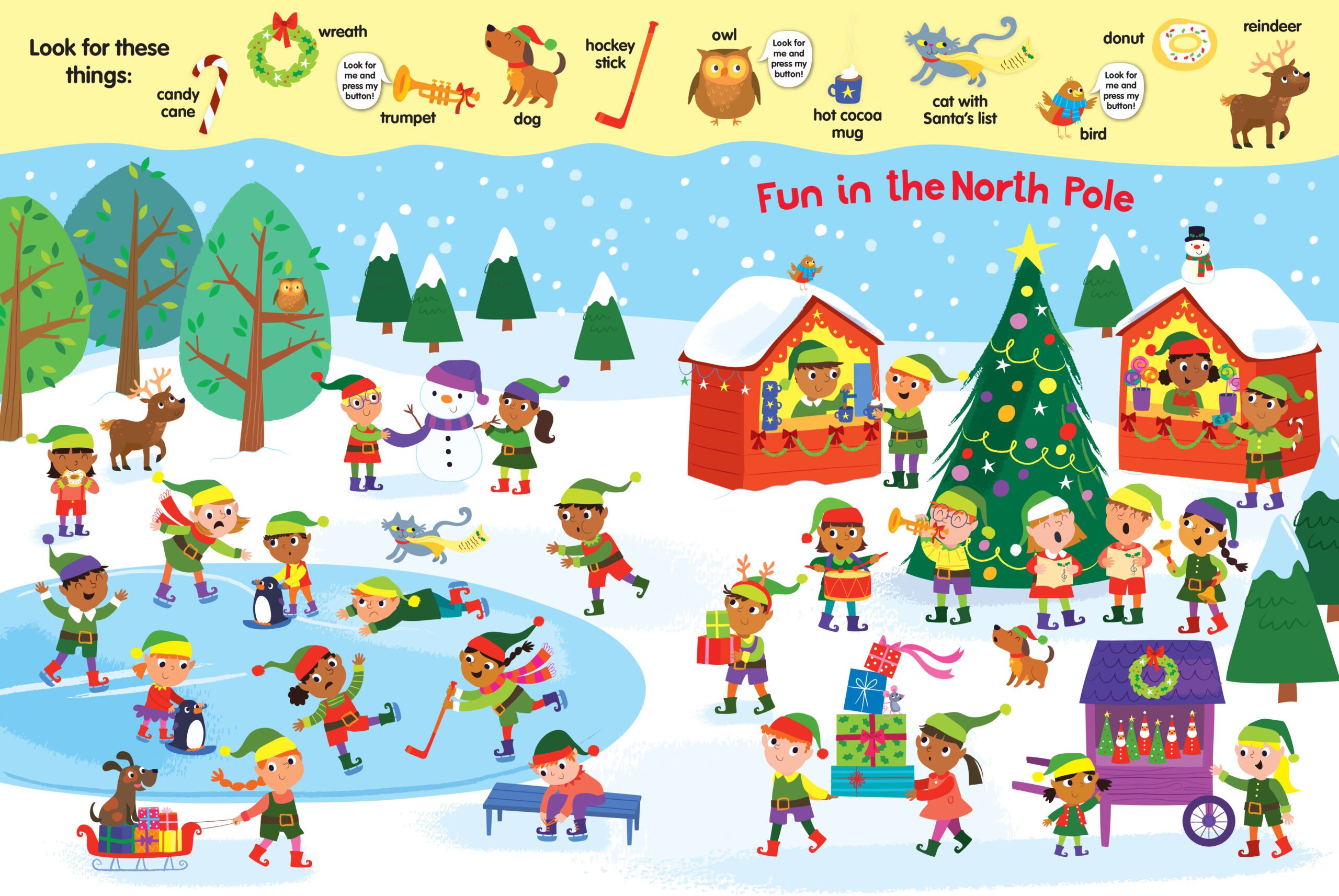 Search & Find: Christmas Fun – Kidsbooks Publishing