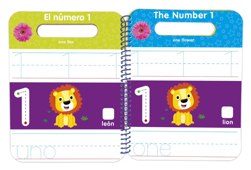 My First Wipe-Clean Book: Numbers Bilingual | Kidsbooks Publishing