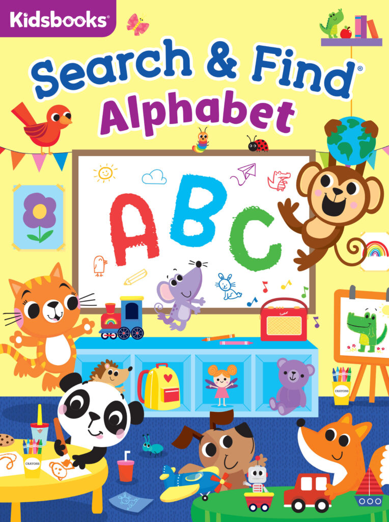 Search & Find Giant Alphabet Puzzle and Book Set | Kidsbooks Publishing