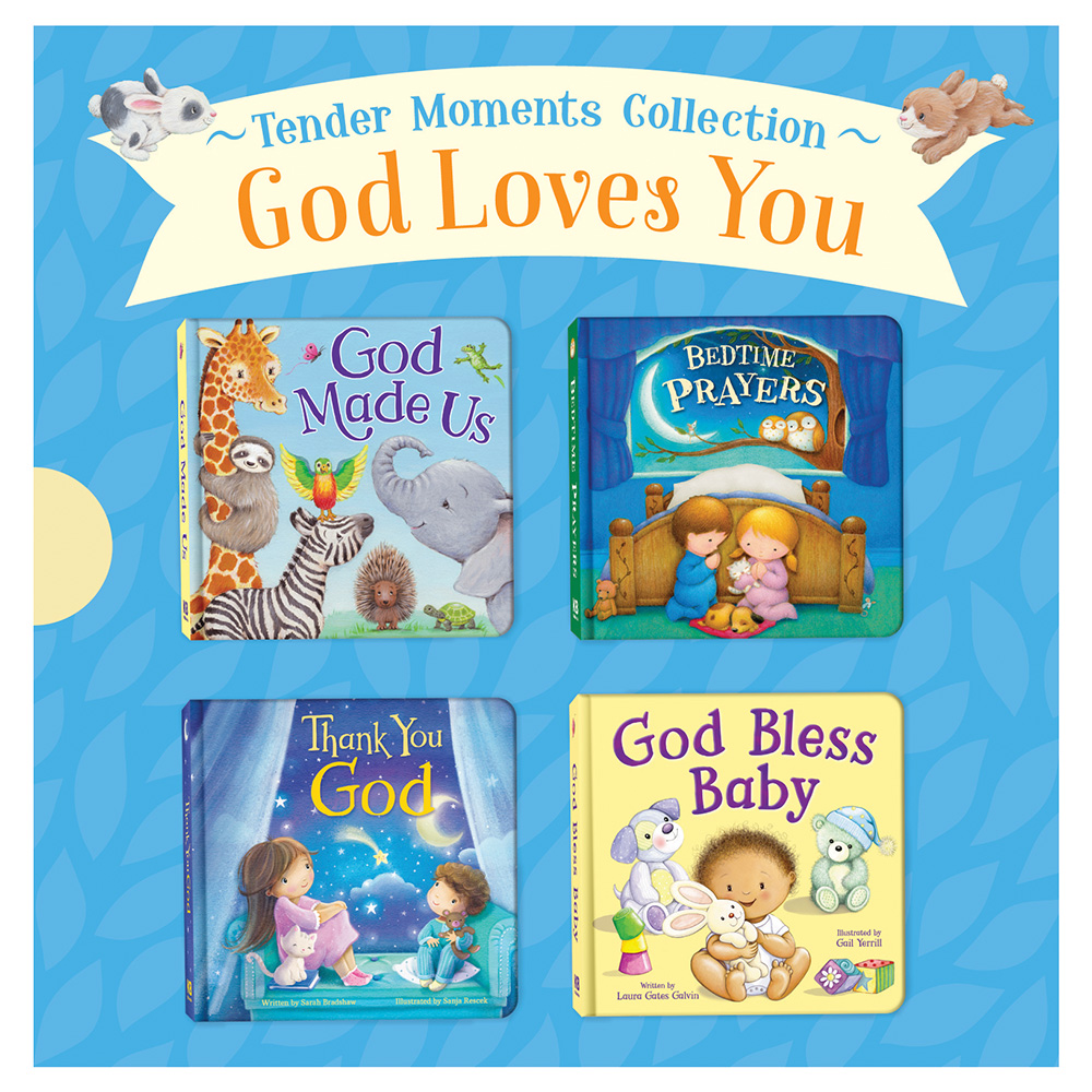 God Loves You-A Tender Moments 4 Storybook Gift Box Set – Kidsbooks ...