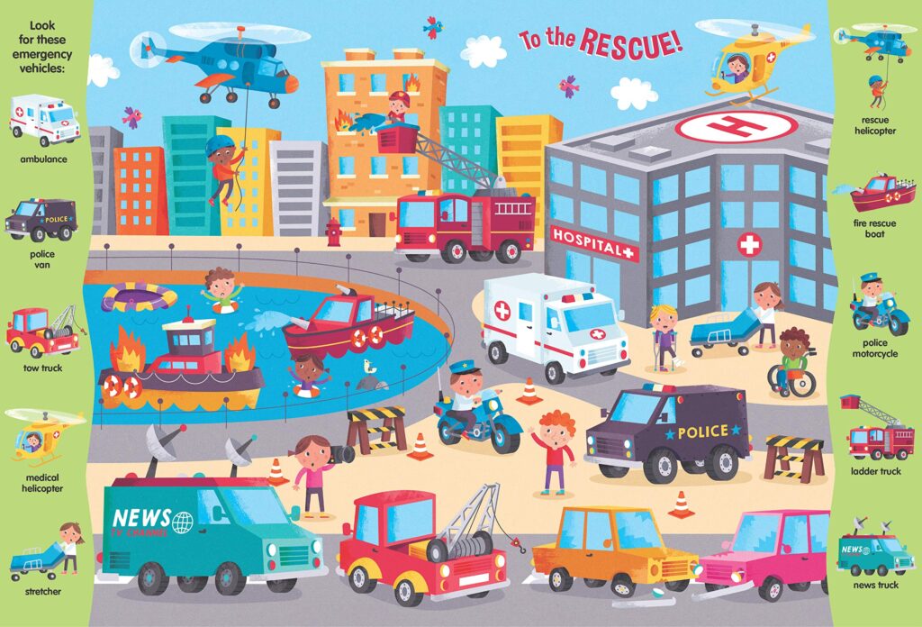 My First Search & Find: Things That Go! | Kidsbooks Publishing