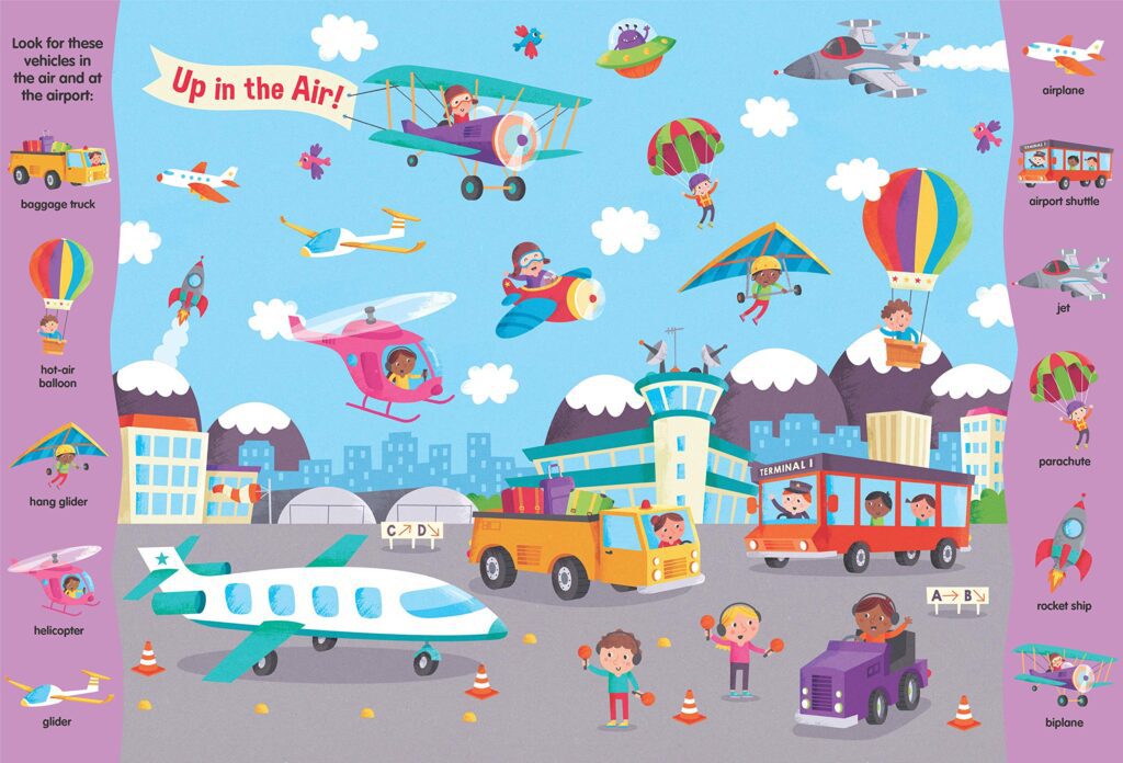 My First Search & Find: Things That Go! | Kidsbooks Publishing