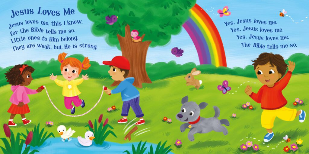 Jesus Loves Me and Other Bible Songs | Kidsbooks Publishing