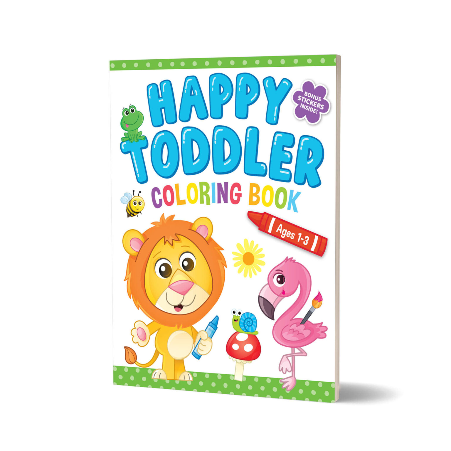 Happy Toddler Coloring Book | Kidsbooks Publishing