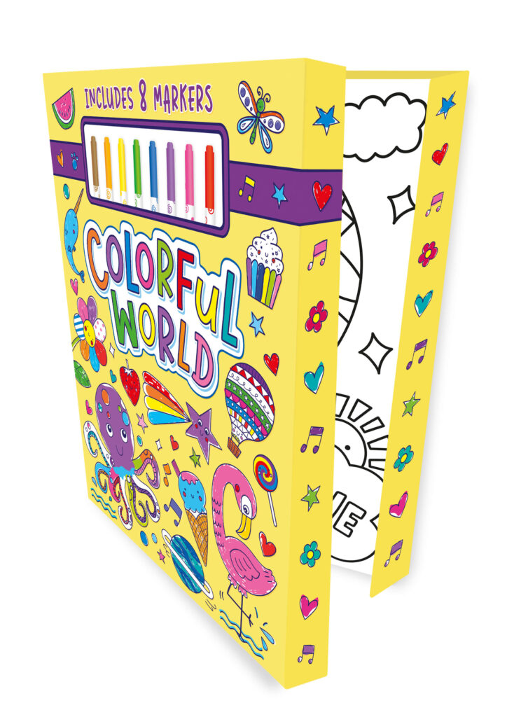 Colorful World: Marker Activity Kit | Kidsbooks Publishing